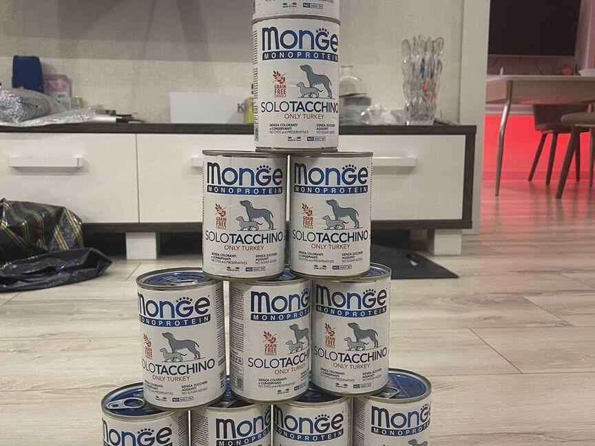 Monge monoprotein индейка
