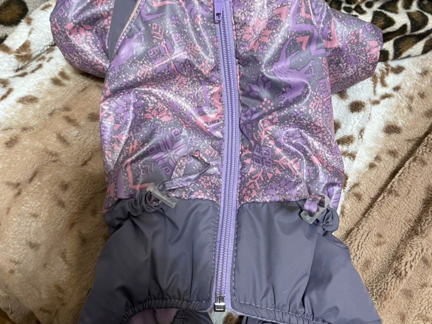 Комбез для маленьких собак молния сверху