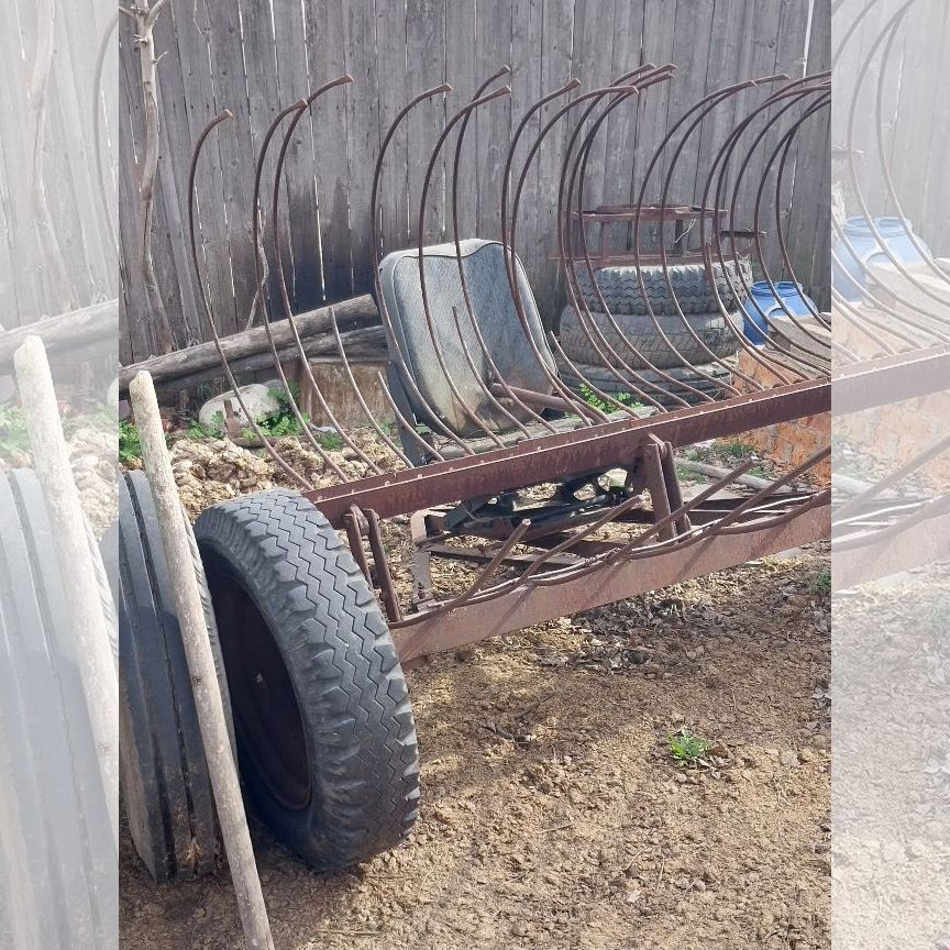 Грабли для сборки сена