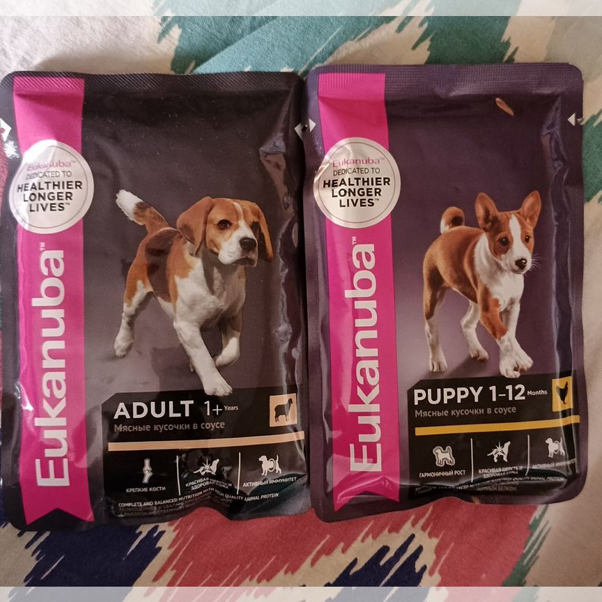 Eukanuba влажный корм собаки 100гр./щенки 85гр