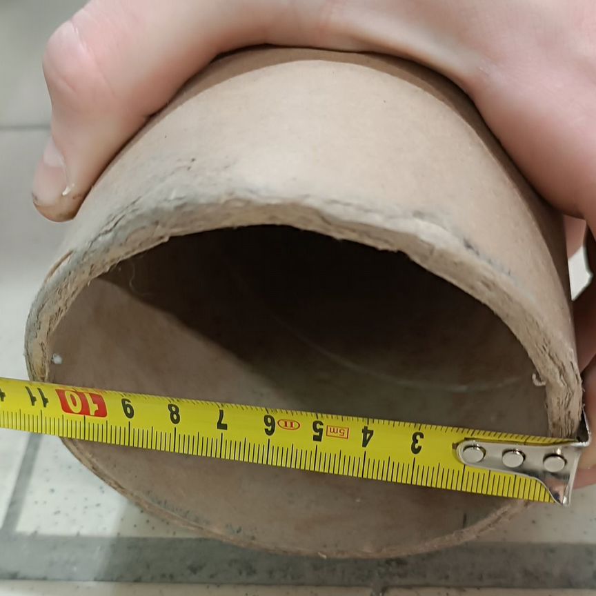 Труба из прессованного картона для поделок