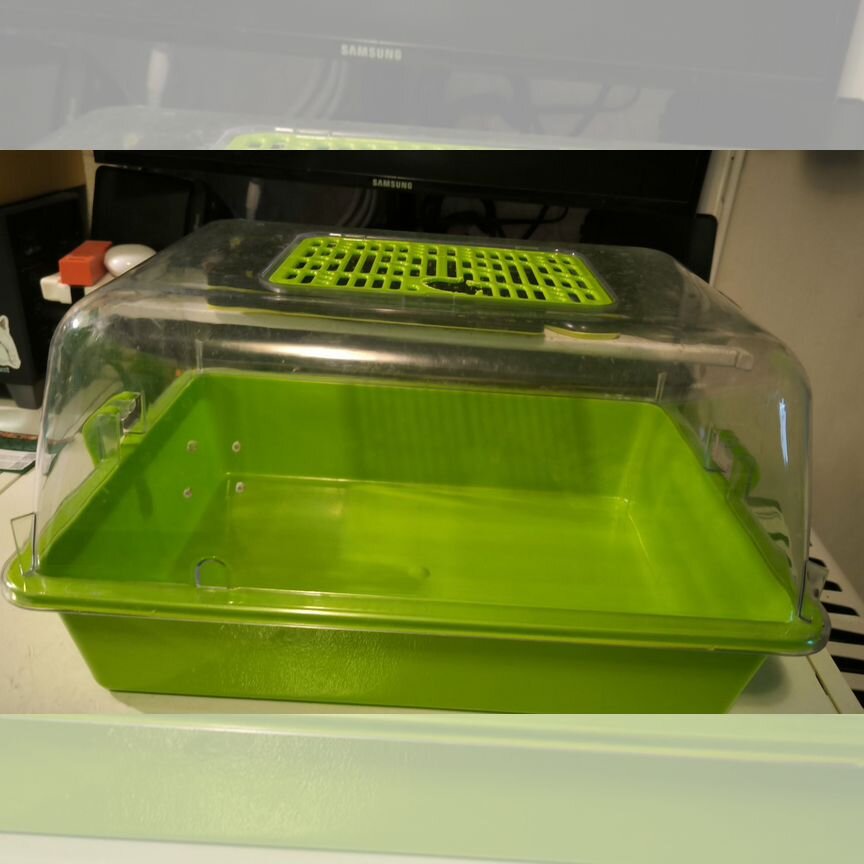 Клетка-контейнер и аксессуары для грызунов