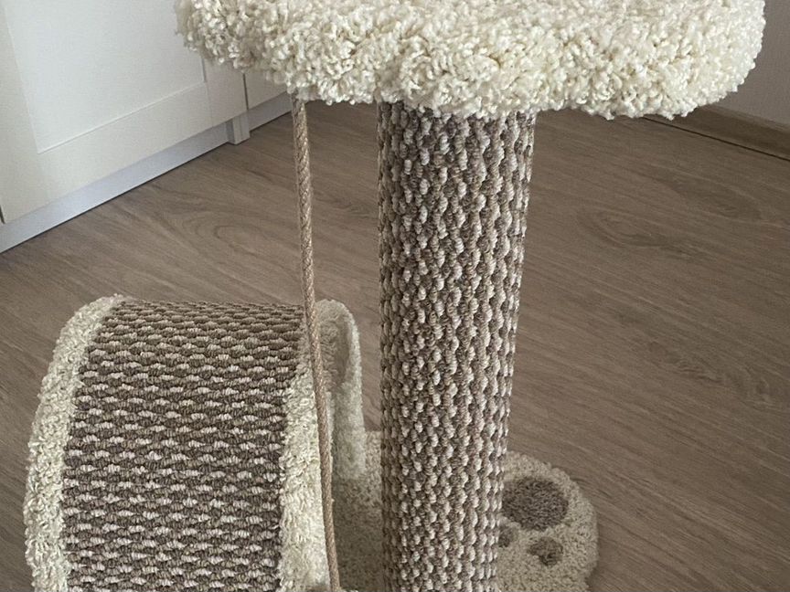 Игровой домик с когтеточкой для кошек