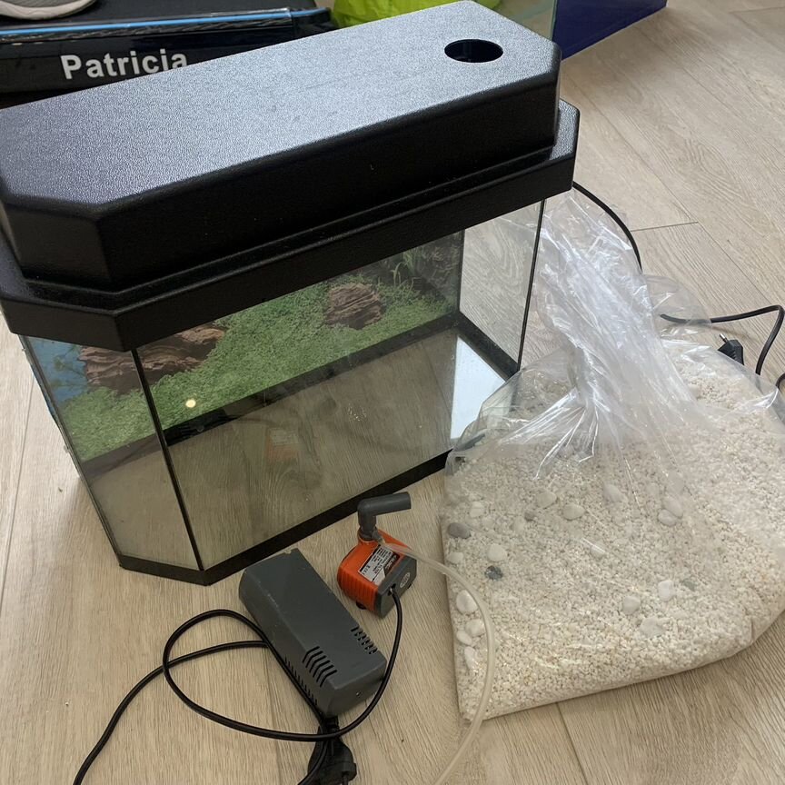 Аквариум 15-20 литров. Комплект