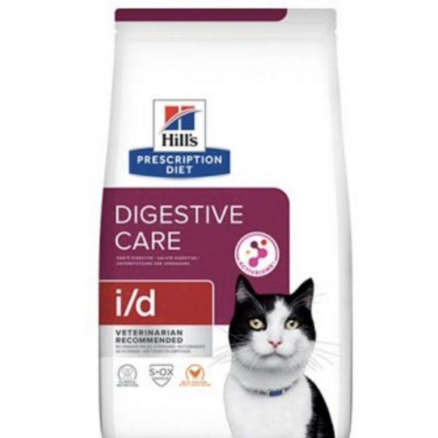 Сухой корм для кошек Hill's i/d 3кг