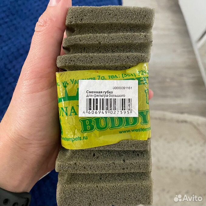 Губка Тритон сменная для фильтра большого