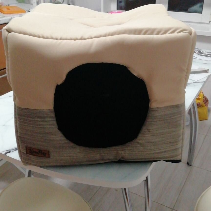 Домик лежанка для кошки бу