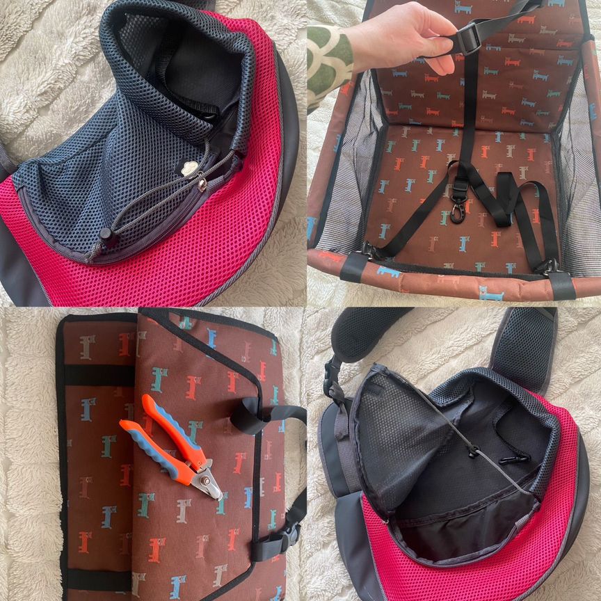 Кресло и переноска для собаки