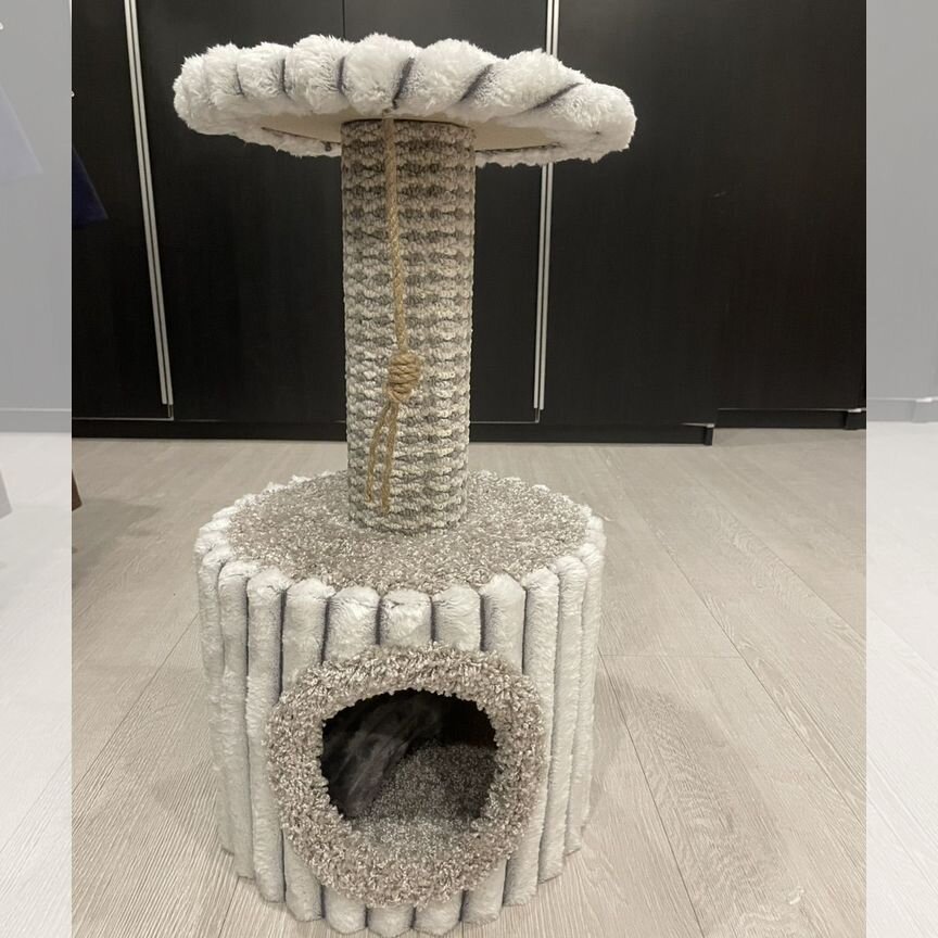 Когтеточка домик для кошки