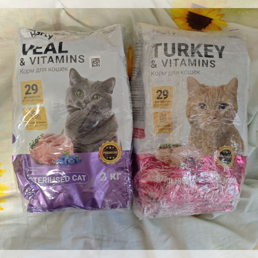 Корм для кошек 4кг