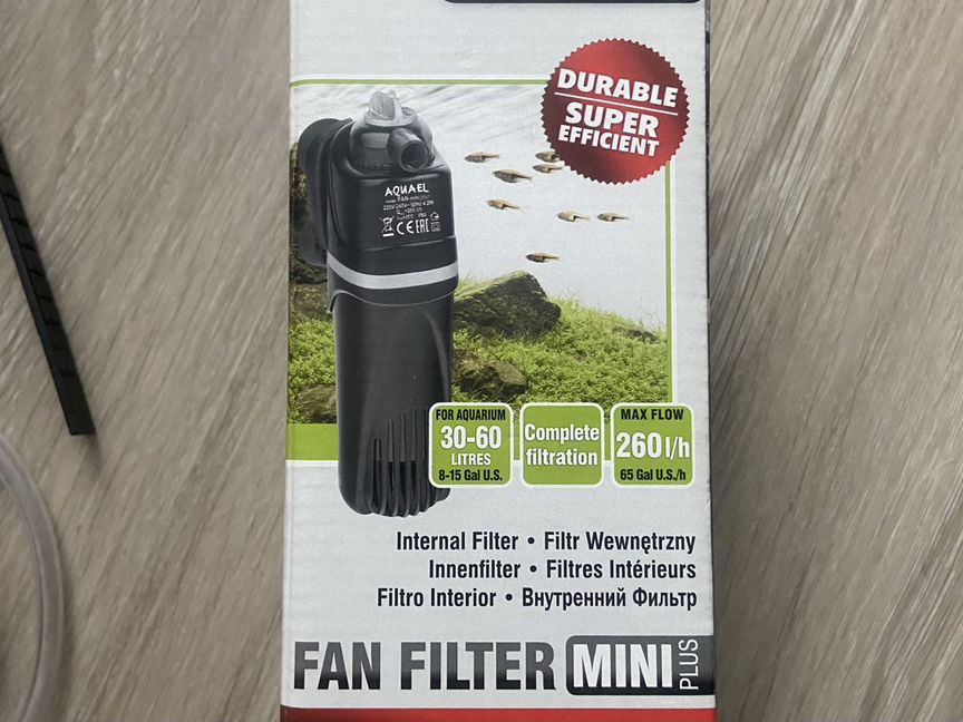 Фильтр аквариума aquael FAN mini plus, 30-60л