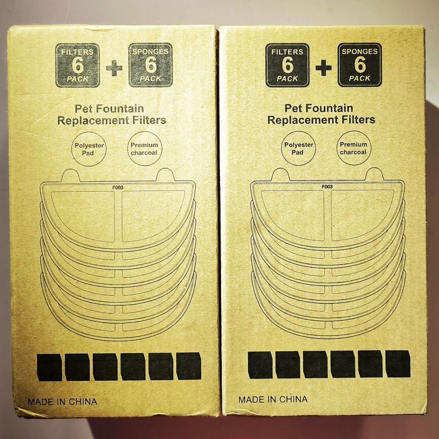 Фильтры для кошачьей поилки