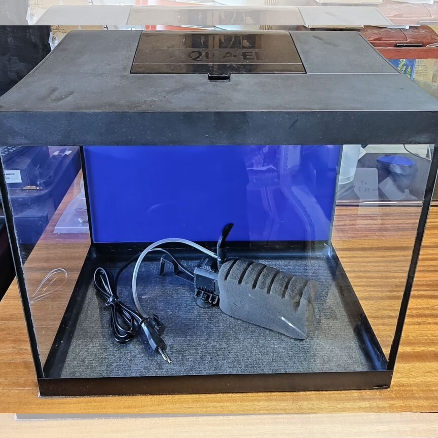 Аквариум AquaPlus 35л. с крышкой и фильтром