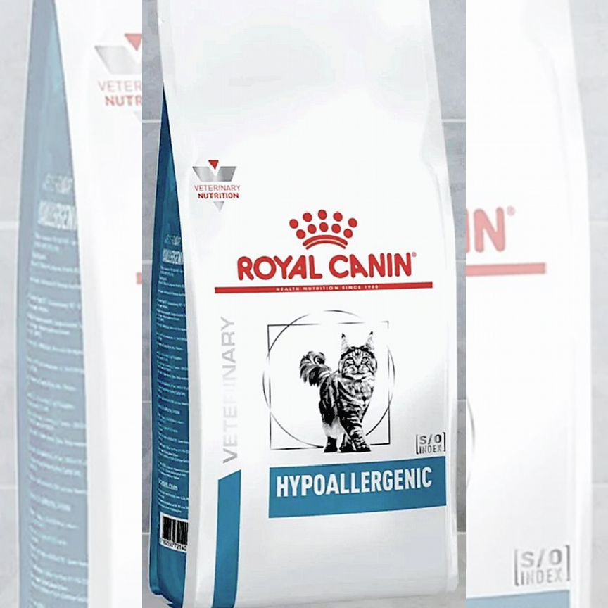 Royal Canin Hypoallergenic 2кг корм для кошек