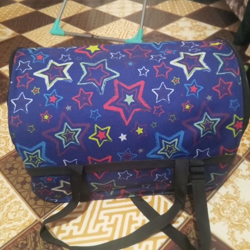 Переноска для кошек тканевая, бу