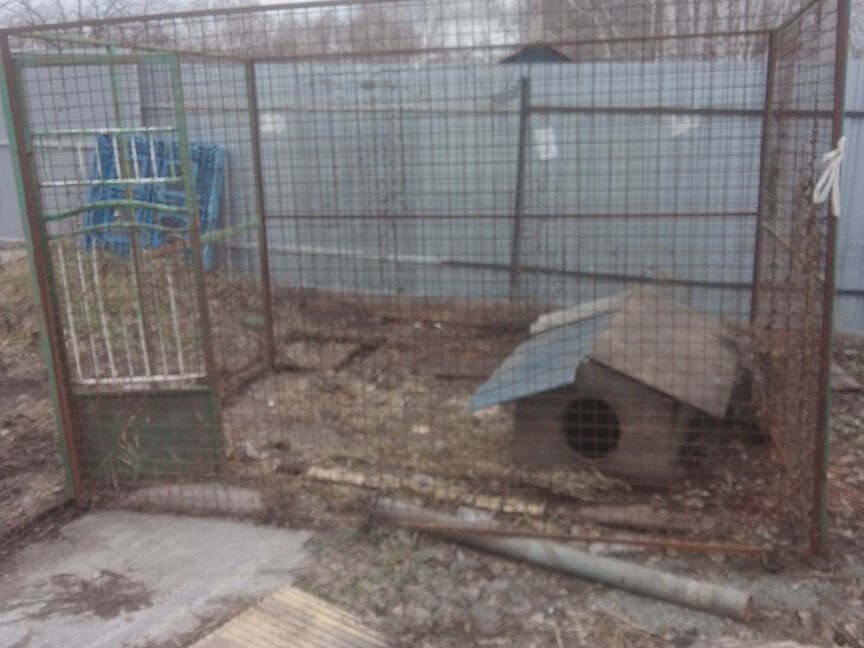 Вольер для собак бу уличный