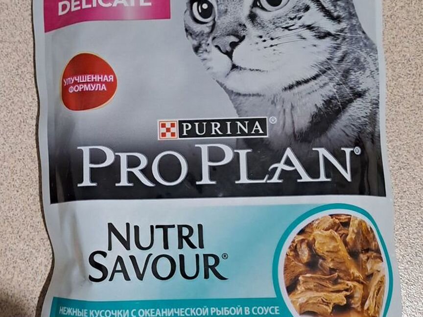 Корм для кошек Проплан влажный