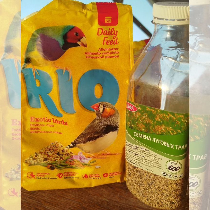 Корм для экзотических птиц Rio