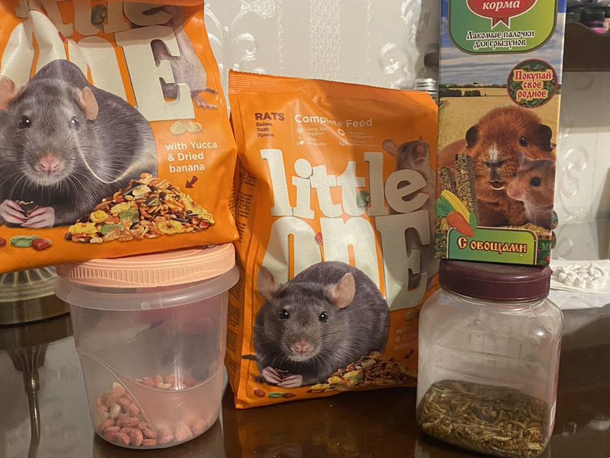 Корм little one для крыс и вкусности