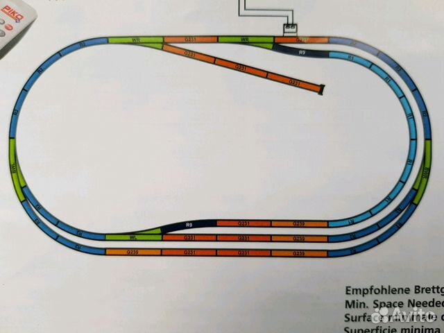 Железная дорога plko roco 1 87 но рельсы набор купить в Москве | Хобби ...