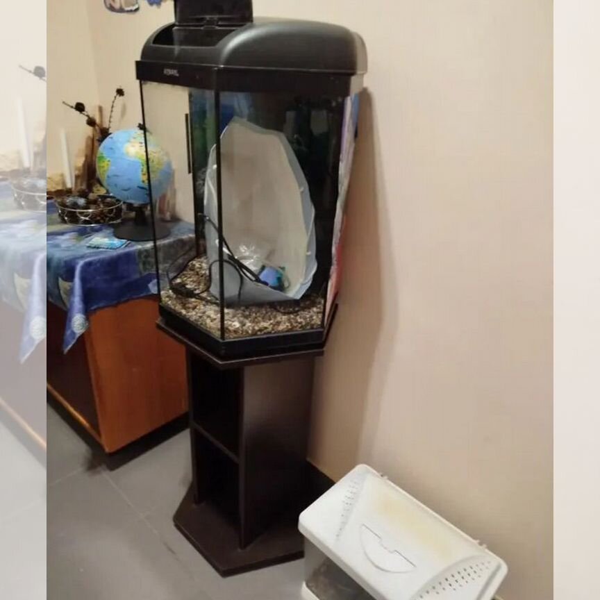 Аквариум aquael с тумбой