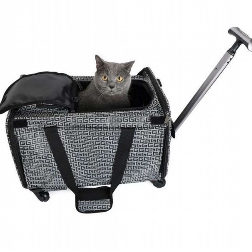 Переноска сумка тележка 2 в 1 для животных