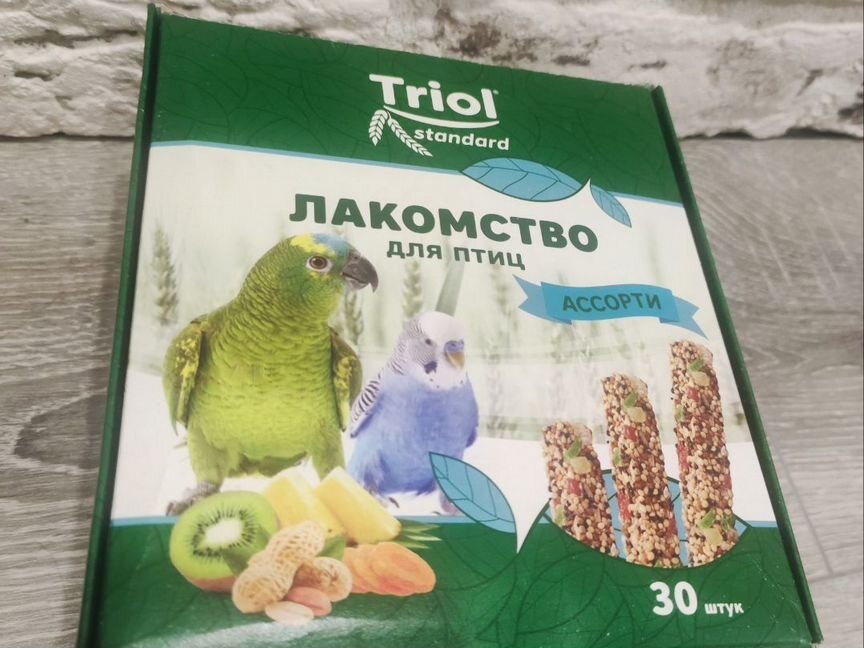 Triol лакомство Standard для птиц Ассорти