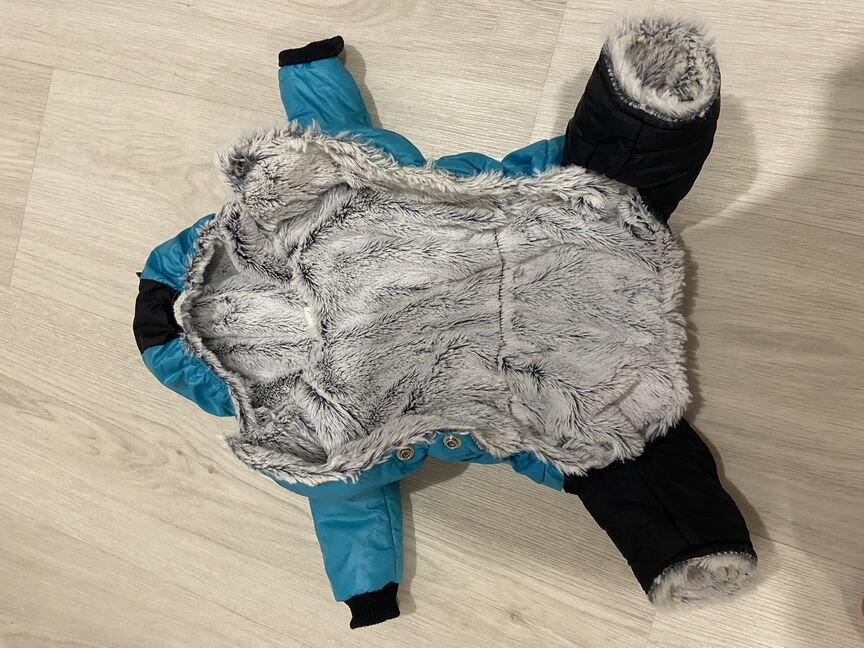 Зимний комбинезон для собак, ботиночки дл собак