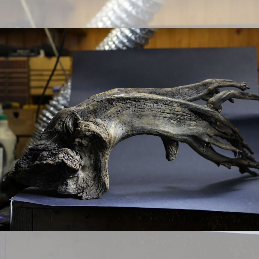Коряга с щупальцами