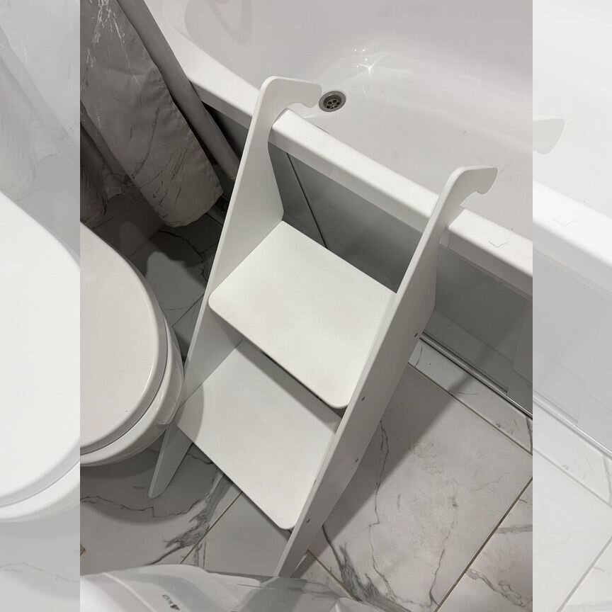 Лестница для собаки в ванную