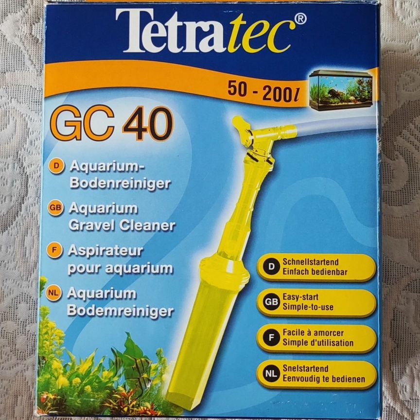Грунтоочиститель (пылесос)аквариума TetraTec GC40