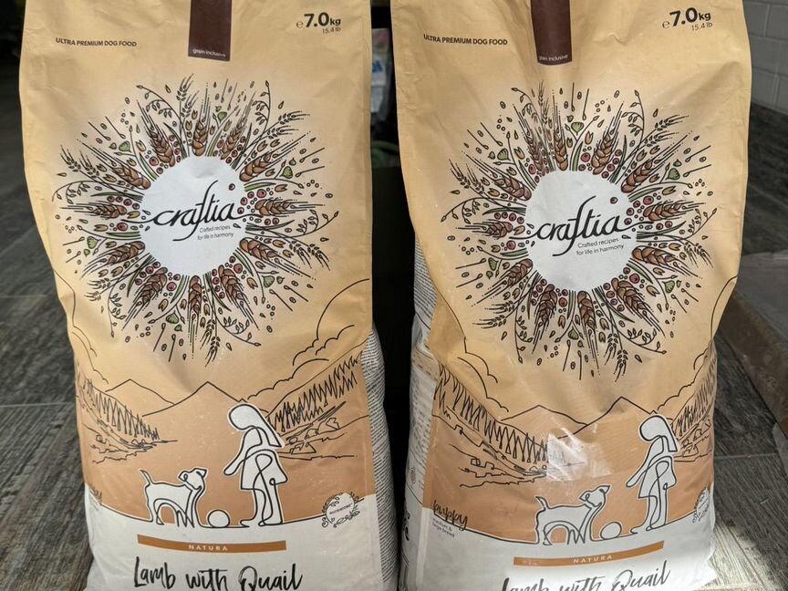 Сухой корм для щенков Carftia