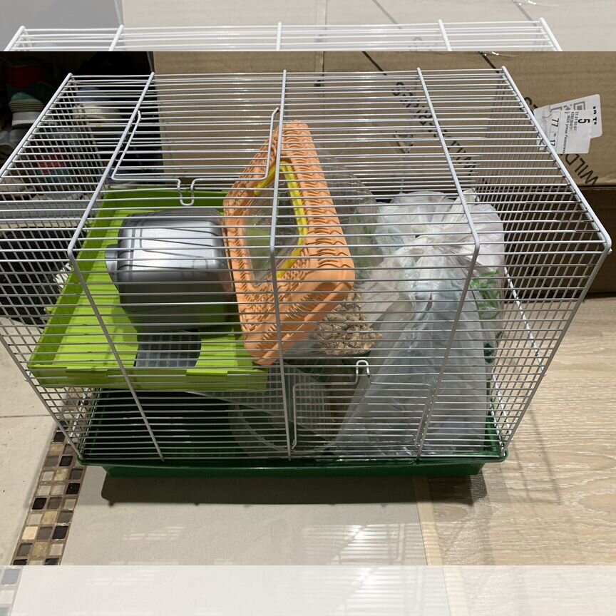 Коетка для хомяка