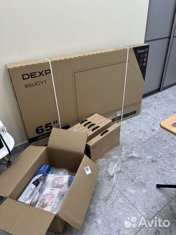 Телевизор LED dexp 65ucy1 164см купить в Екатеринбурге | Электроника | Авито