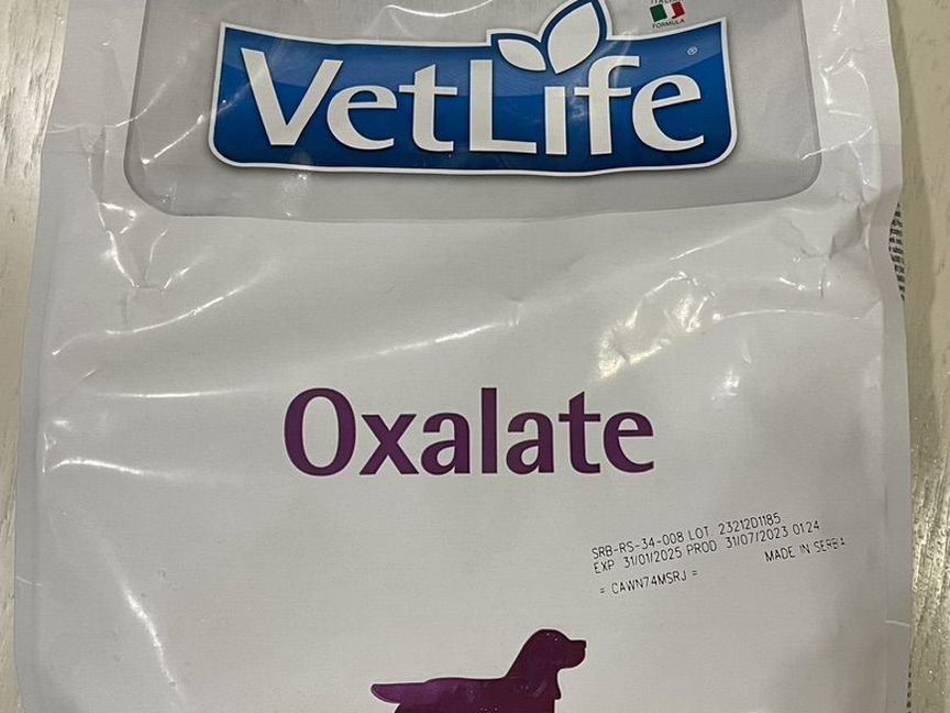 Сухой корм Farmina Vet Life Dog Oxalate для собак