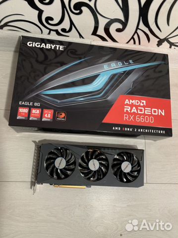 Видеокарта AMD radeon rx 6600 купить в Красногорске | Электроника | Авито