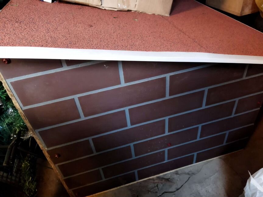 Домик зимний для кур недостроенный