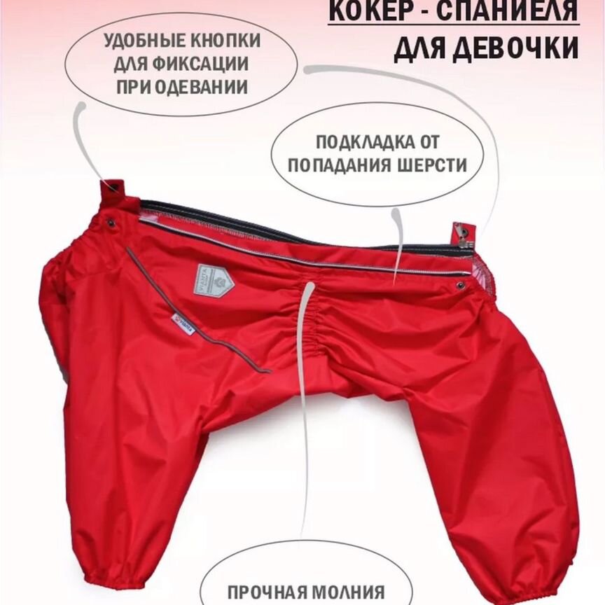 Дождевик для спаниелей
