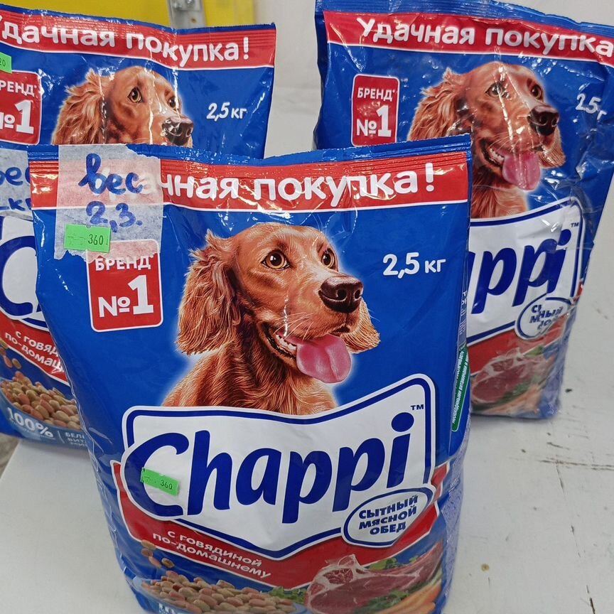 Корм для собак Chappi 6,7 кг