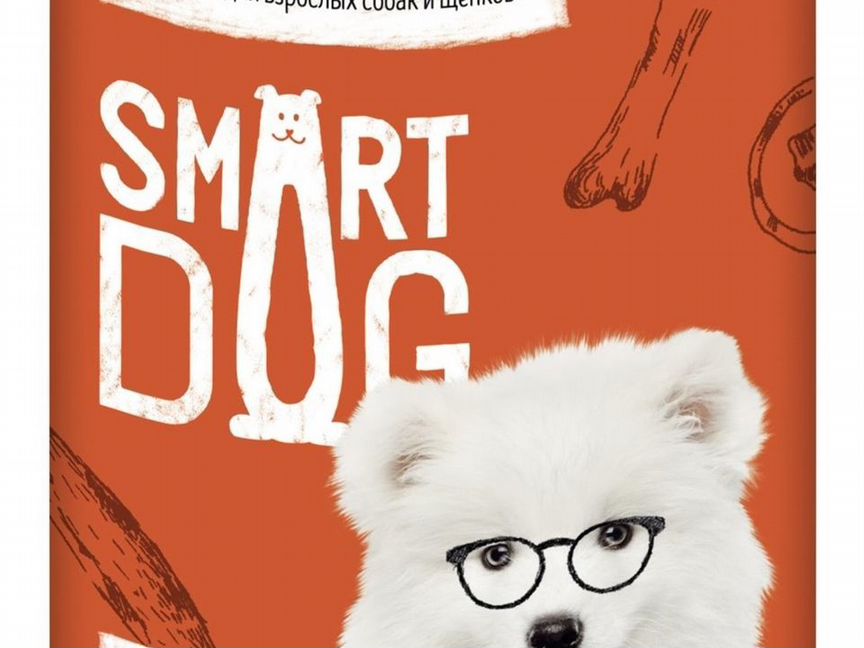 Smart Dog консервы консервы для взрослых собак и щ