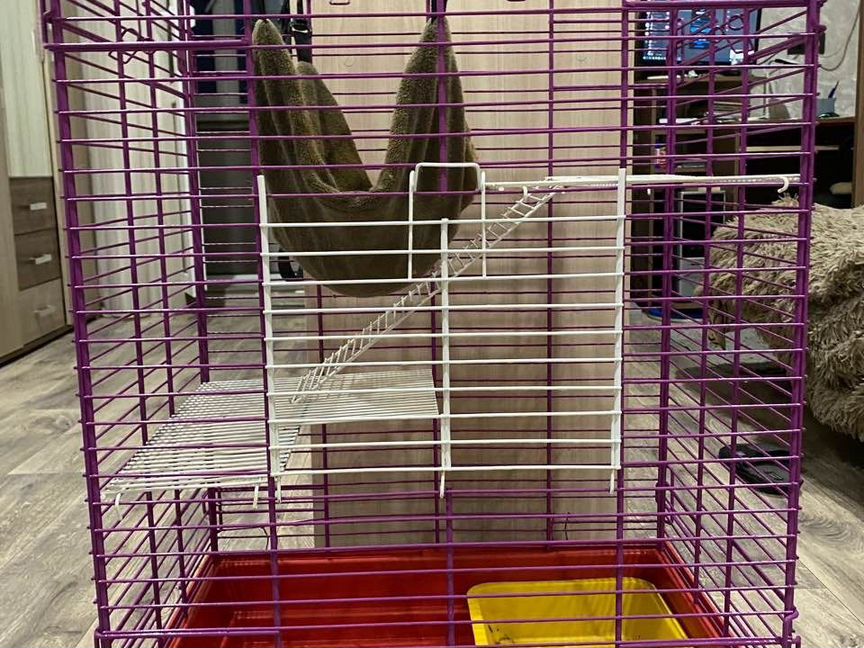 Клетка для шиншиллы, хорька, кролика, белки