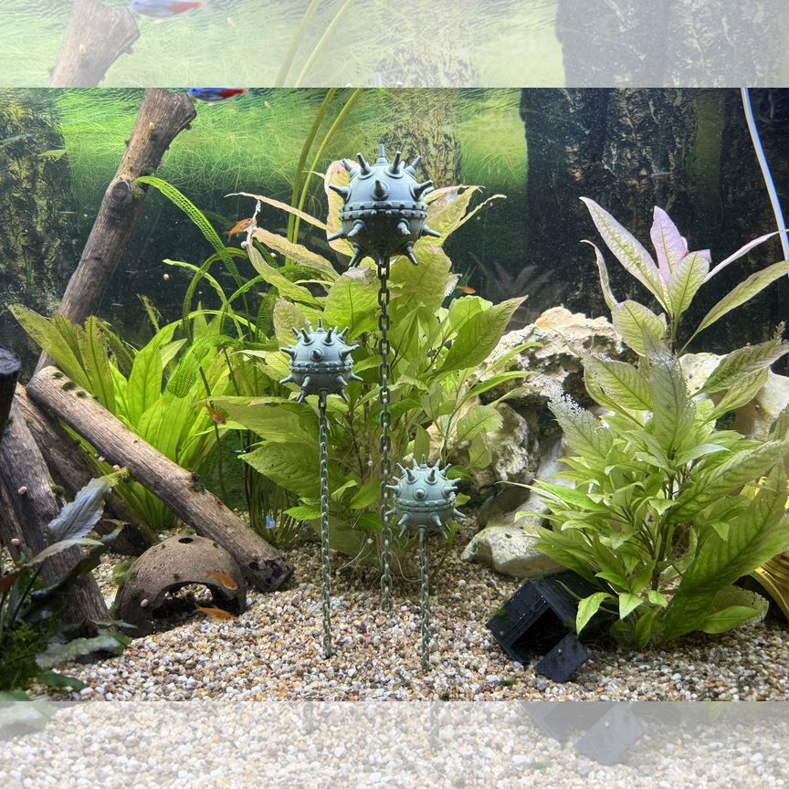 Украшения в аквариум