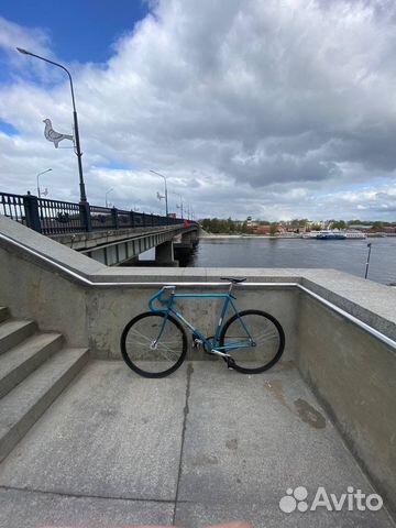 Трековый велосипед хвз Рекорд fixed gear, Б/у купить в Великом ...