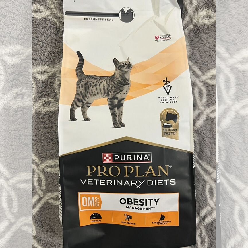 1,5кг pro plan obesity purina