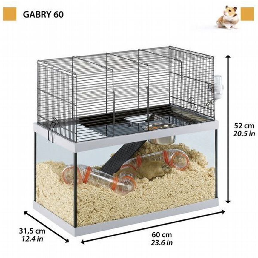Клетка-террариум для песчанок gabry 60 б/у