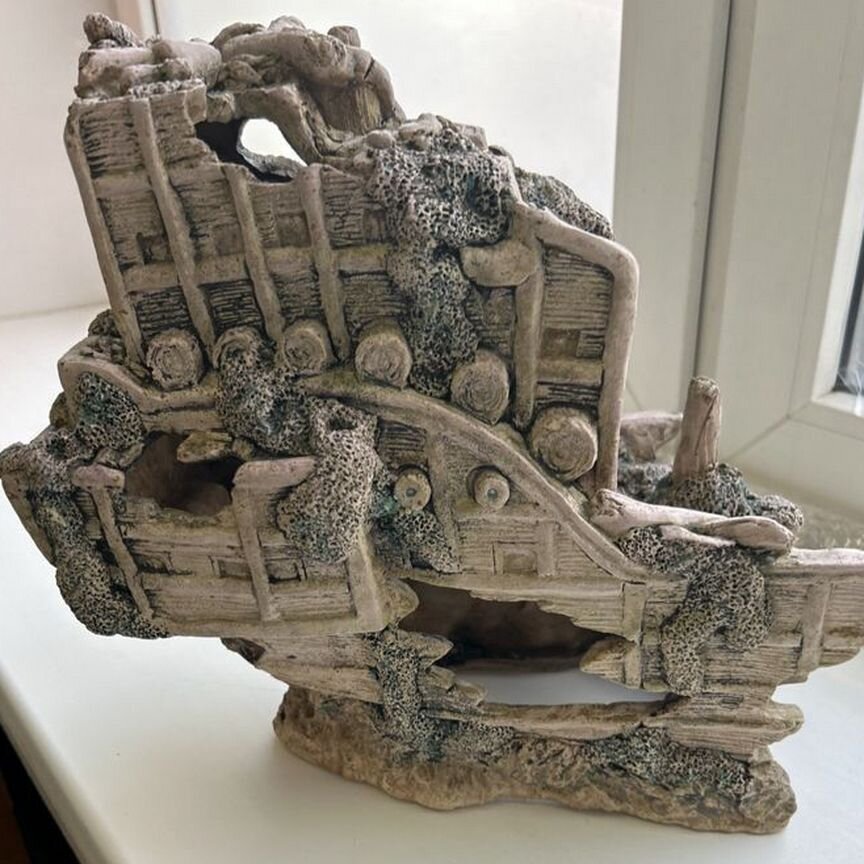 Декорации для аквариума Корабль