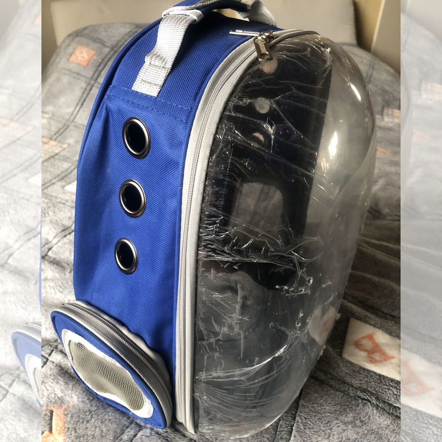 Переноска для кошек 41х32х26 см, новая