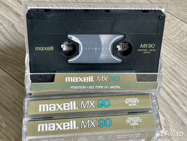Maxell MX 90 Metal Type IV Аудиокассеты купить в Москве | Электроника | Авито