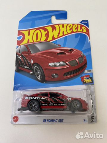 Hot wheels 06' Pontiac GTO / Drag Strip купить в Москве | Хобби и отдых ...