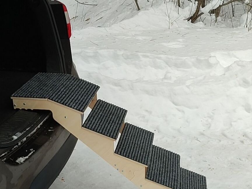 Пандус для собак высота 750мм. В автомобиль